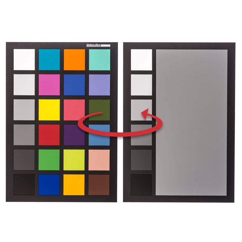 Datacolor SpyderCHECKR 24 - SCK200, 24 Color Patch and Grey Card ...
