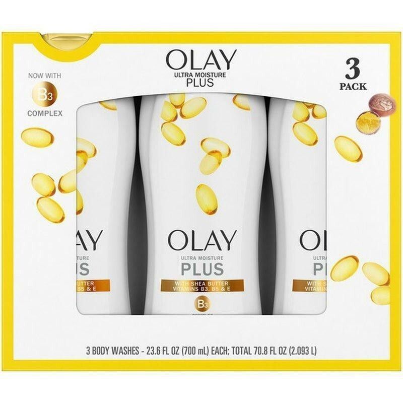 Olay Ultra Moisture Plus Body Wash 23.6 Oz, 3 Pack - Online Marketplace ...