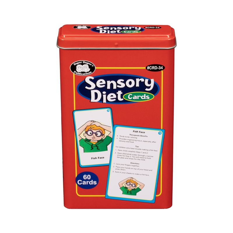Super Duper Publications | Sensory Diet Flash Cards - Revised ...