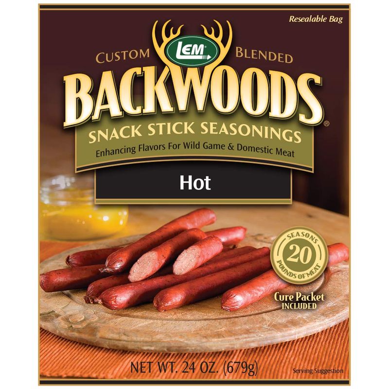 Backwoods Hot Stick Seasoning with Cure Packet - Online Marketplace ...