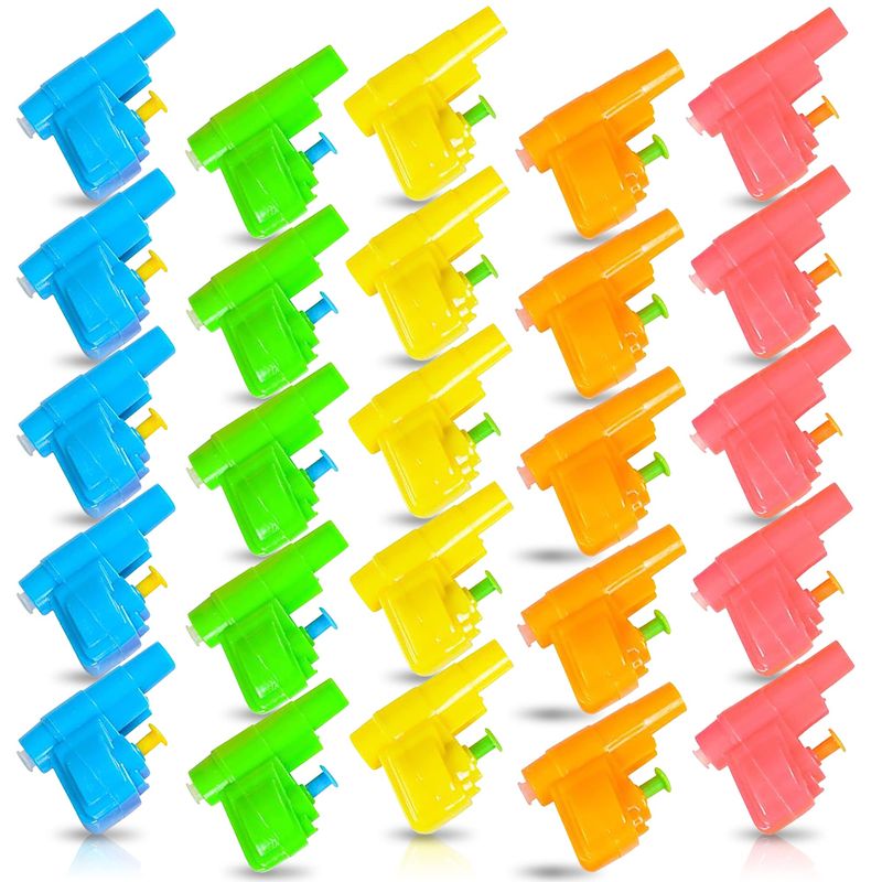 ArtCreativity Colorful Mini Water Guns - Pack of 24 - Fun Assorted Neon ...