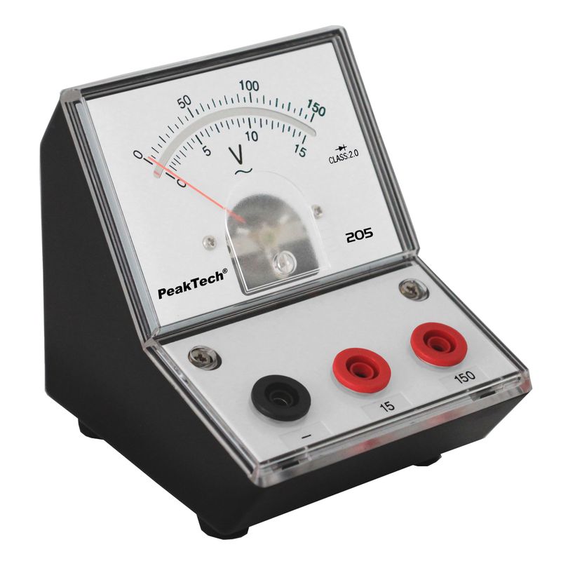 PeakTech P 205-11 Voltage Meter / Voltmeter Analogue / Measuring Device ...