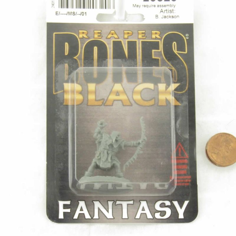 REAPER Orc Archer Miniature 25mm Heroic Scale Figure Bones Black ...