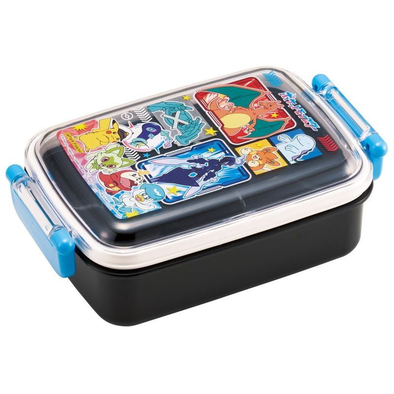 Skater RBF3ANAG-A Children's Lunch Box, 16.9 fl oz (450 ml), Fluffy Dome, Pokémon, 24, Pokemon ...