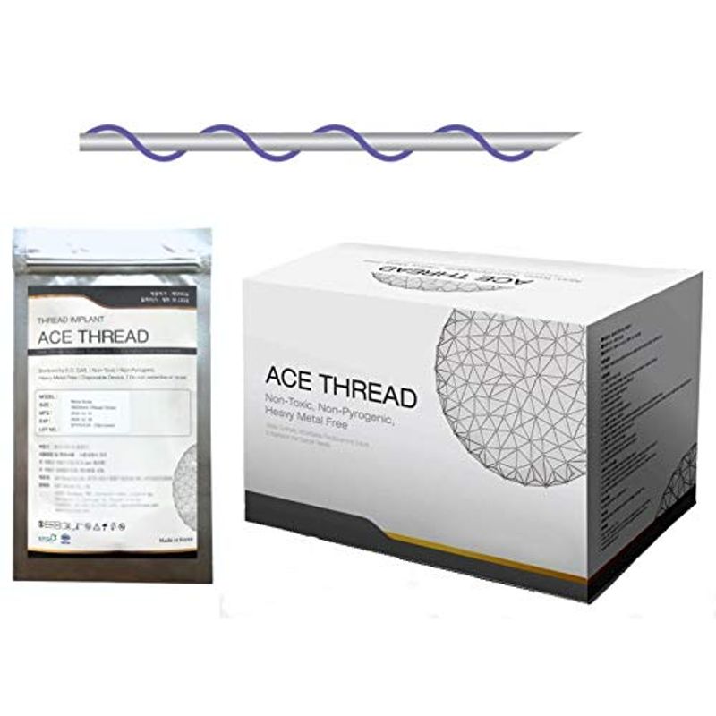 ACE PDO thread lift KOREA face/whole body - Mono Screw Type (100pcs ...