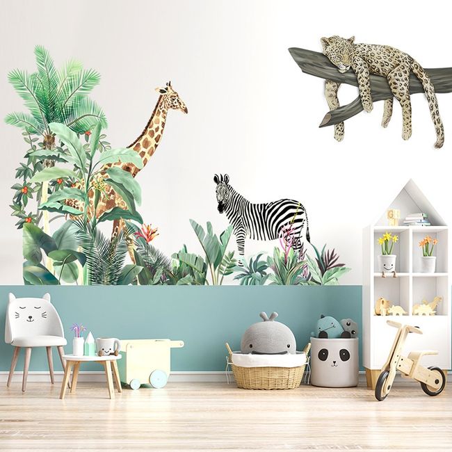 Large Jungle Wall Stickers