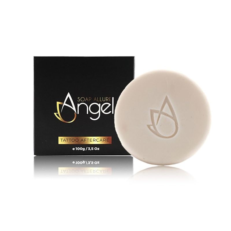 Angel Soap Allure Tattoo Aftercare Organic Cleansing Bar 100g - Vegan ...