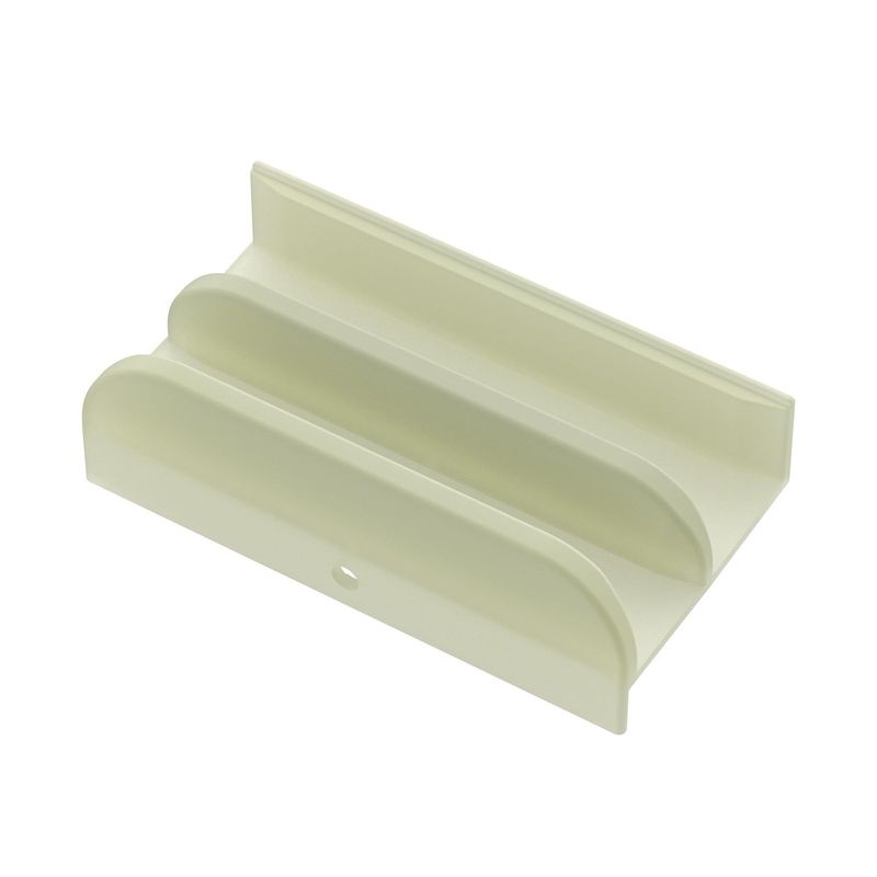 Shuisen M6219 Shower Door Bottom Guide & 1/2 in Channels Fits for ...