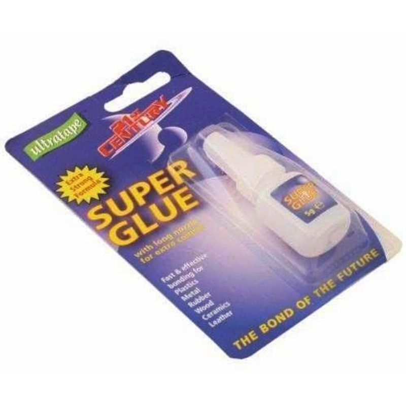 Parrett Storage - Ultratape Super Glue Bottle - Blister Pack - 5g ...