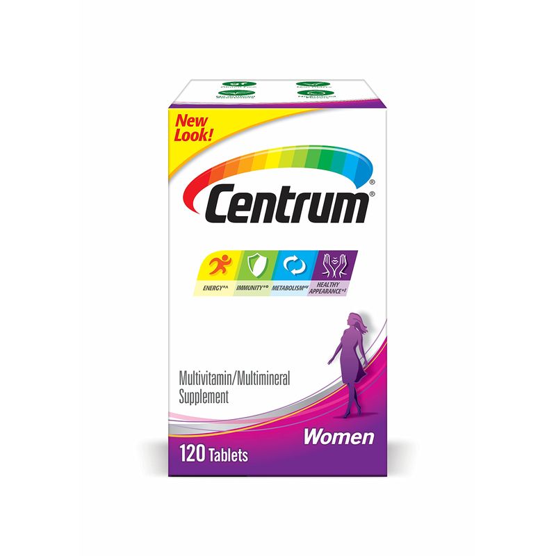 Centrum Multivitamin for Women, Multivitamin/Multimineral Supplement ...