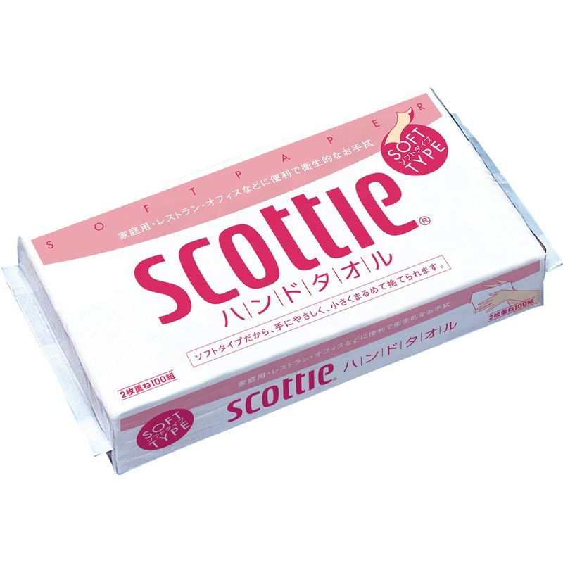 Scottie Hand Towels, 200 Sheets (100 Pairs) x 8 Packs - Online ...