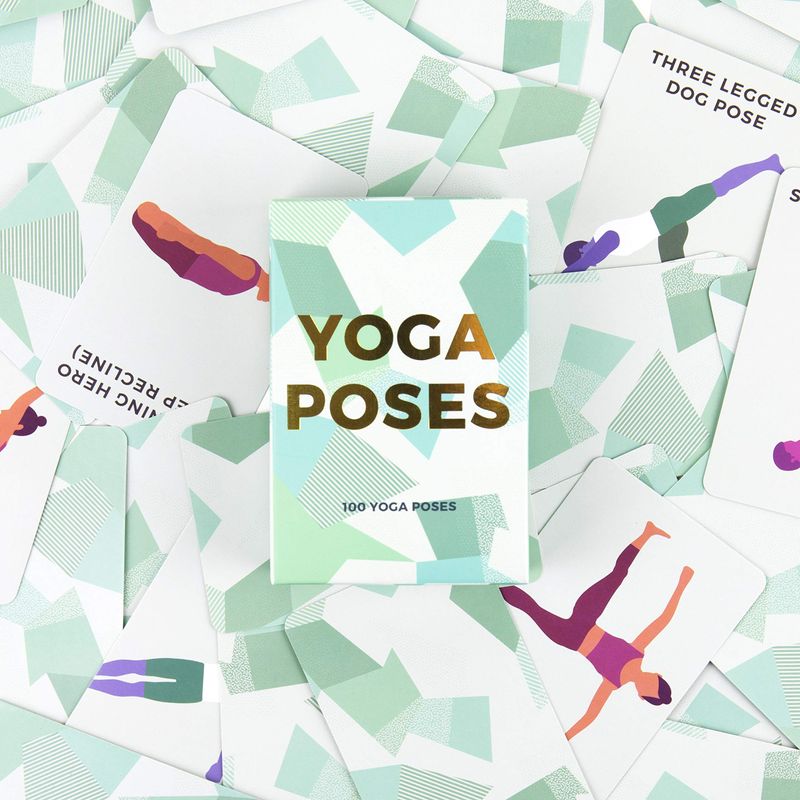 100 Yoga Poses Activities Cards - Online Marketplace - EveryMarket