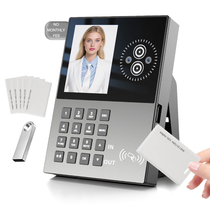 JIAN BOLAND Employee Time Clock-Time Clocks for Employees Small ...