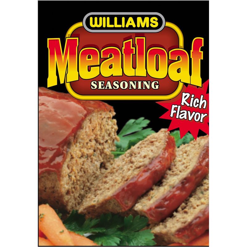 Williams Meatloaf Seasoning-6 (SIX) 1.2oz Packets - Online Marketplace ...