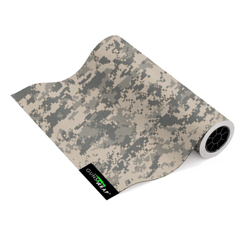 Camo Guns Wrap Skins Premium Vinyl Matte Camouflage Roll (7,8x39in) ACU ...