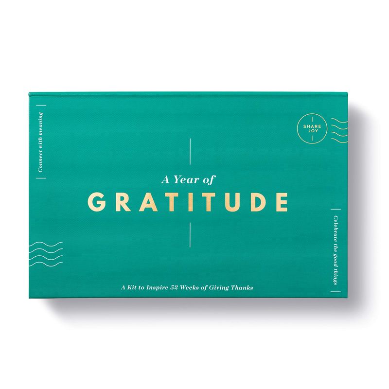 A Year of Gratitude Card Kit by Compendium - A Gratitude Note Card Kit ...