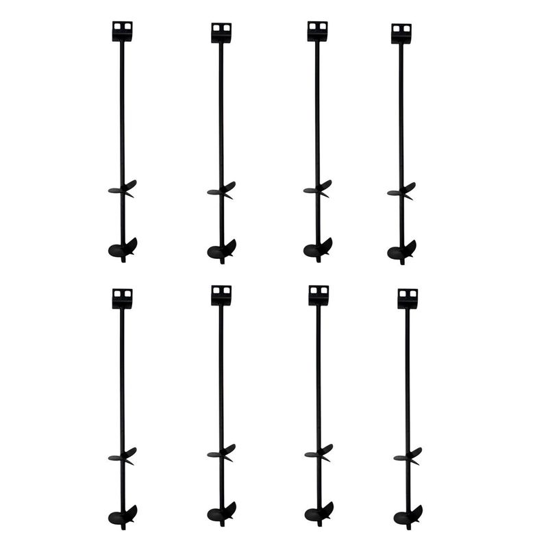 OTI 3/4" x 30" Mobile Home Double Disk Earth Auger Anchor (8 Anchor ...