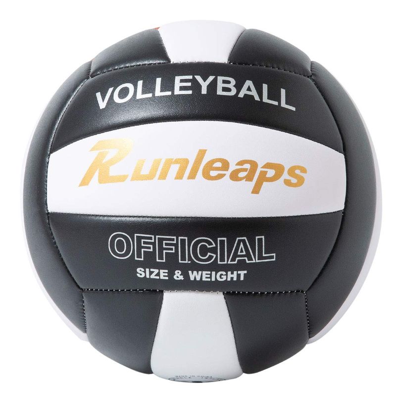 Runleaps Volleyball, Beach Volleyball, Soft No. 5 Ball, Lightweight ...