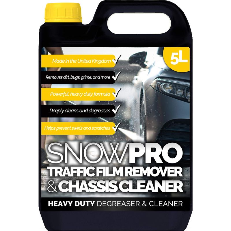 SnowPro Traffic Film Remover and Chassis Cleaner TFR 5 L – Removes Dirt ...