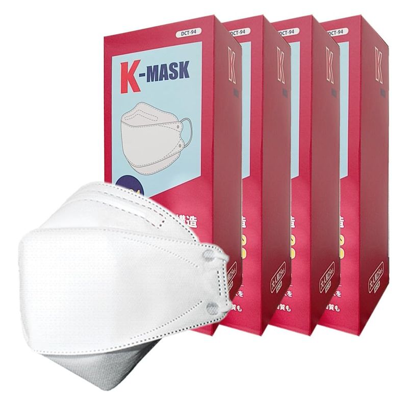 [FlukeForest] フルークフォレスト KF94マスク 3D立体マスク 4層構造 MBフィルター K-MASK 100枚 - Online Marketplace - EveryMarket