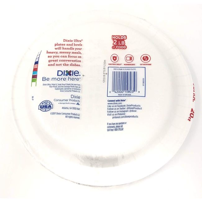 Dixie Ultra Paper Plates