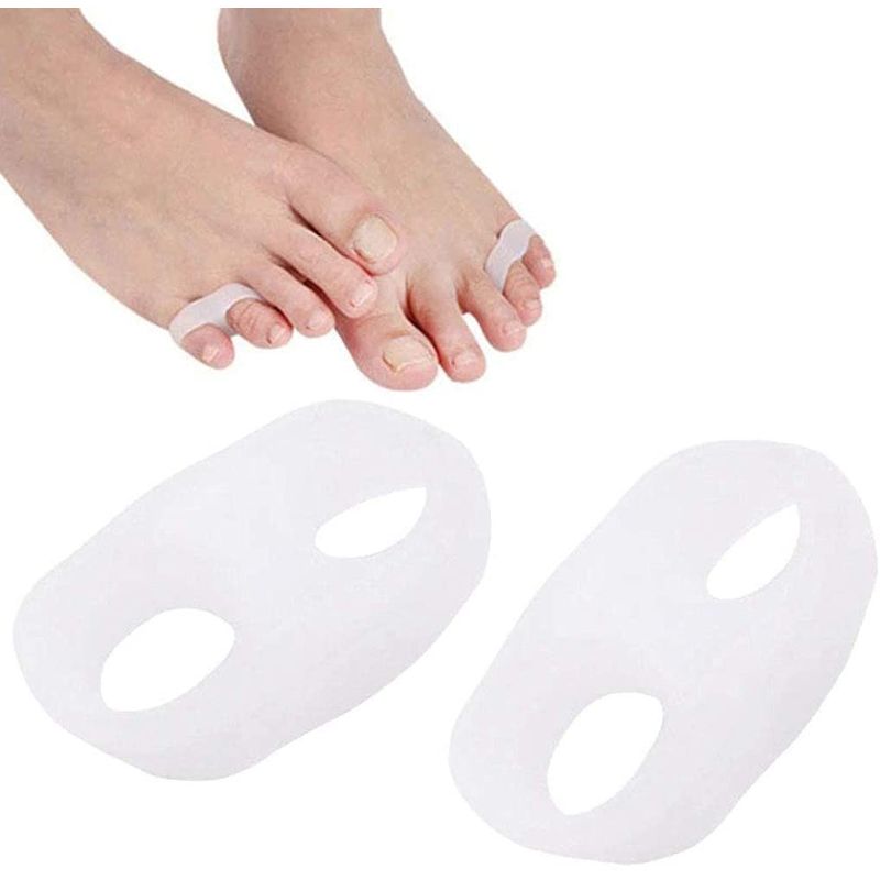 Pedimend 8PCS of Silicone Gel Double Hole Small Toe Separator - Hammer ...