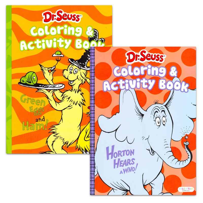 Dr. Seuss Activity Set Dr. Seuss Arts and Crafts Bundle - 2 Pc Dr Seuss ...