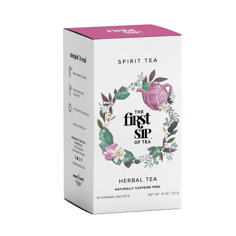 Spirit Tea, Herbal Tea Bags, Chamomile, Lavender, Rose, Cloves ...