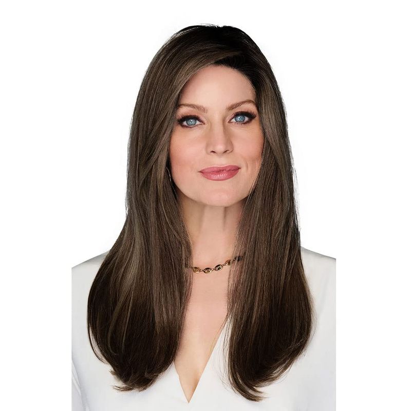 Raquel Welch Long 18 Inch Top Billing Top-of-The-Head Hair Topper Wig ...