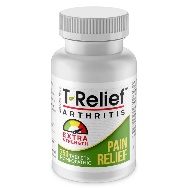 T-Relief Extra Strength Arthritis Arnica +12 Relieving Natural Pain ...