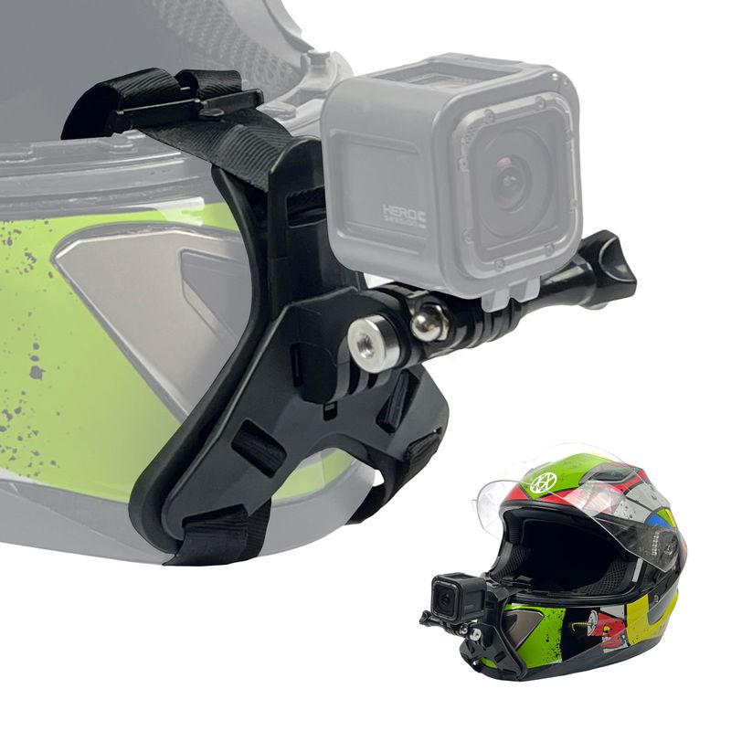 MyGadget Chin Strap Mount Action Camera – [Ideal for Motorcycle Helmet ...