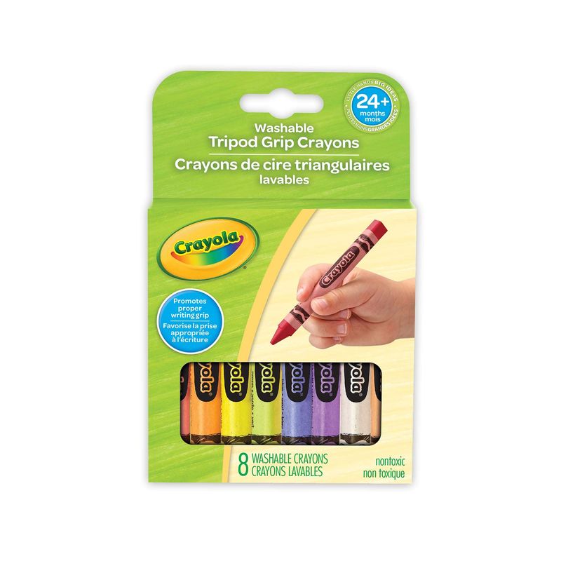 Crayola My First Triangular Crayons 8ct - EveryMarket