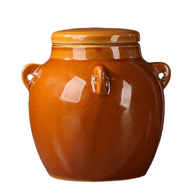 YOROXRG Kimchi Container, Fermentation Urn, Pickle Urn, Kimchi Pottery ...