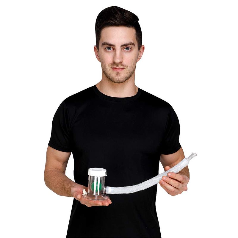 Breath Measurement Device - Compact and Hygienic Lung Exerciser ...