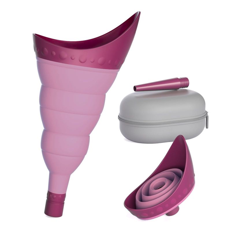 TRIPTIPS Pee Conch Foldable Female Urinal Device Portable Urinal for ...