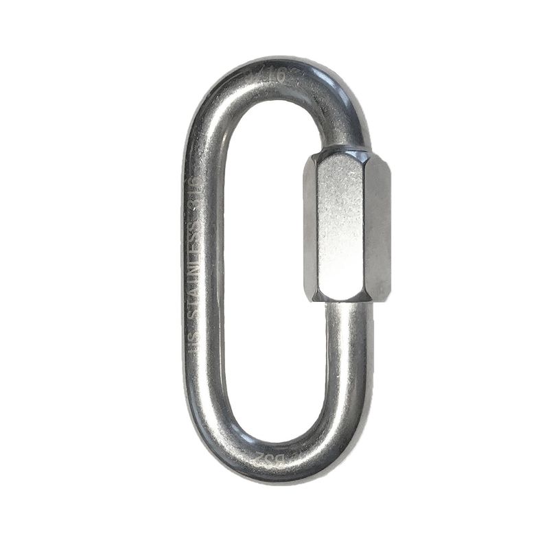 US Stainless Stainless Steel 316 Quick Link 9/16" (14mm) Marine Grade ...