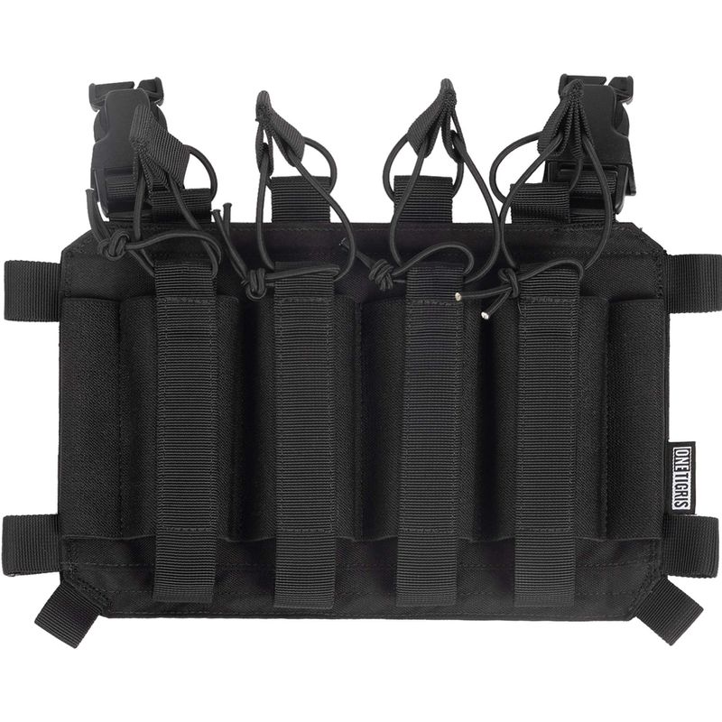OneTigris SMG Magazine Pouch with Hook Backing Tactical Placard for MP5 ...