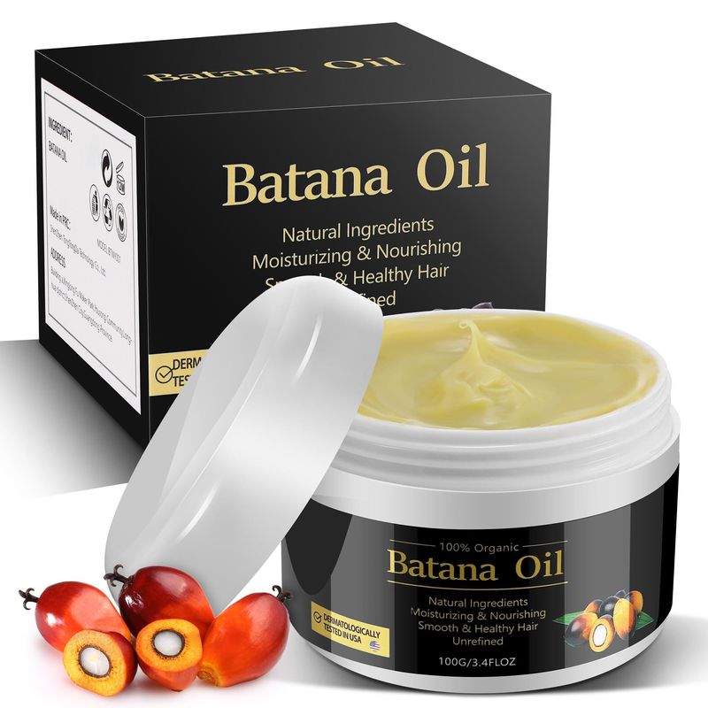 Batana Pure Natural Batana Oil Butter for Hair Growth Unrefined Raw ...