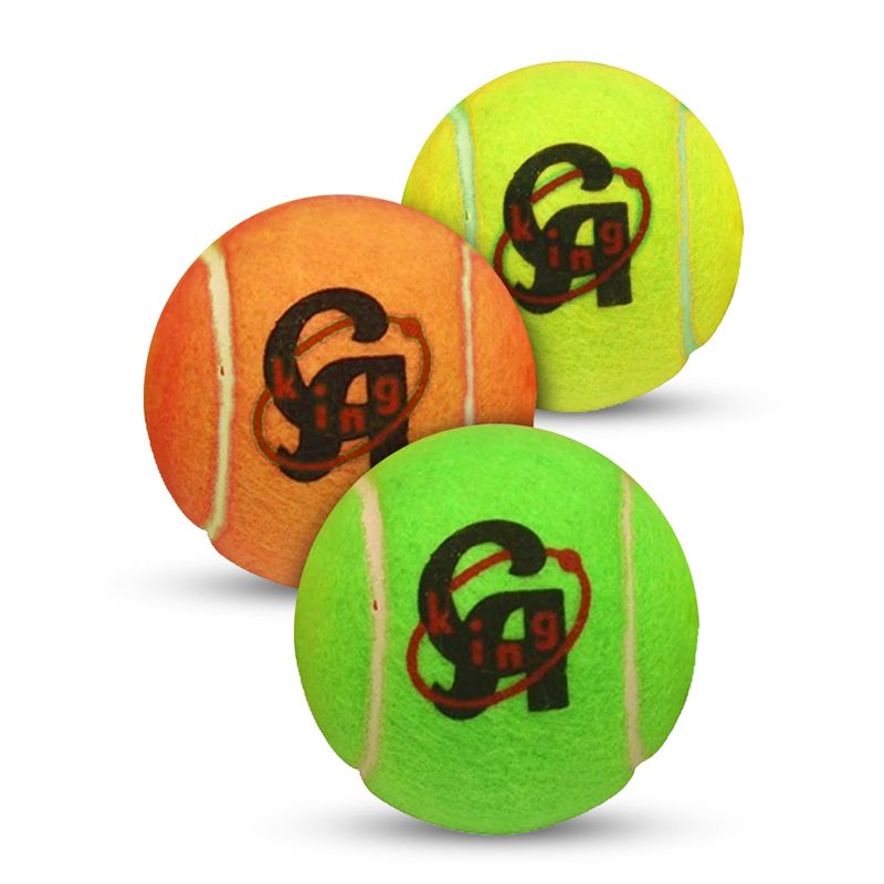 ND Sports Cricket Tennis Ball – Soft Felt Practice Balls for Indoor ...