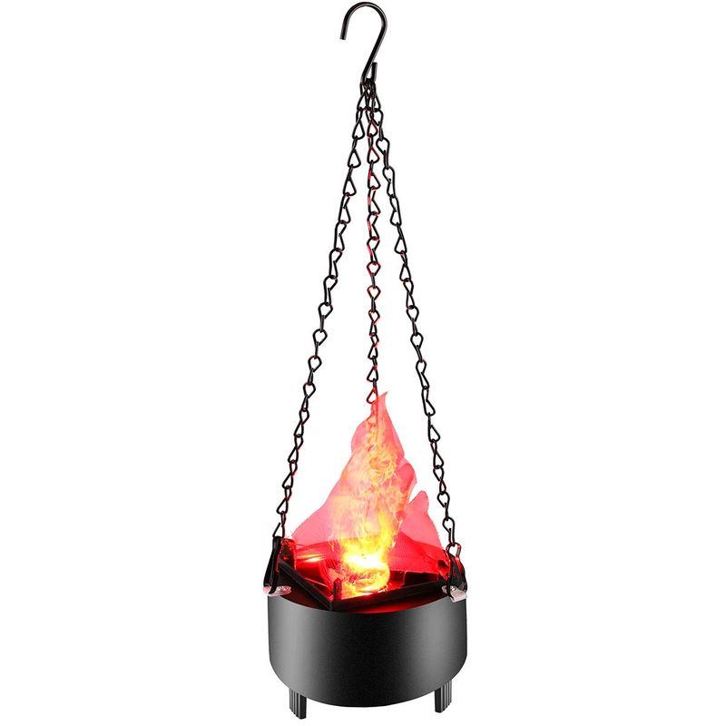 Flame Light, Hanging 3D LED Fake Fire Light, Night Light Prop Simulated ...