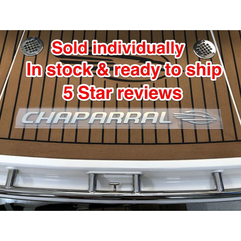 GENUINE CHAPARRAL LOGO WITH SMALL BIRD HEAD 30" X 2" / 14.00671 ...