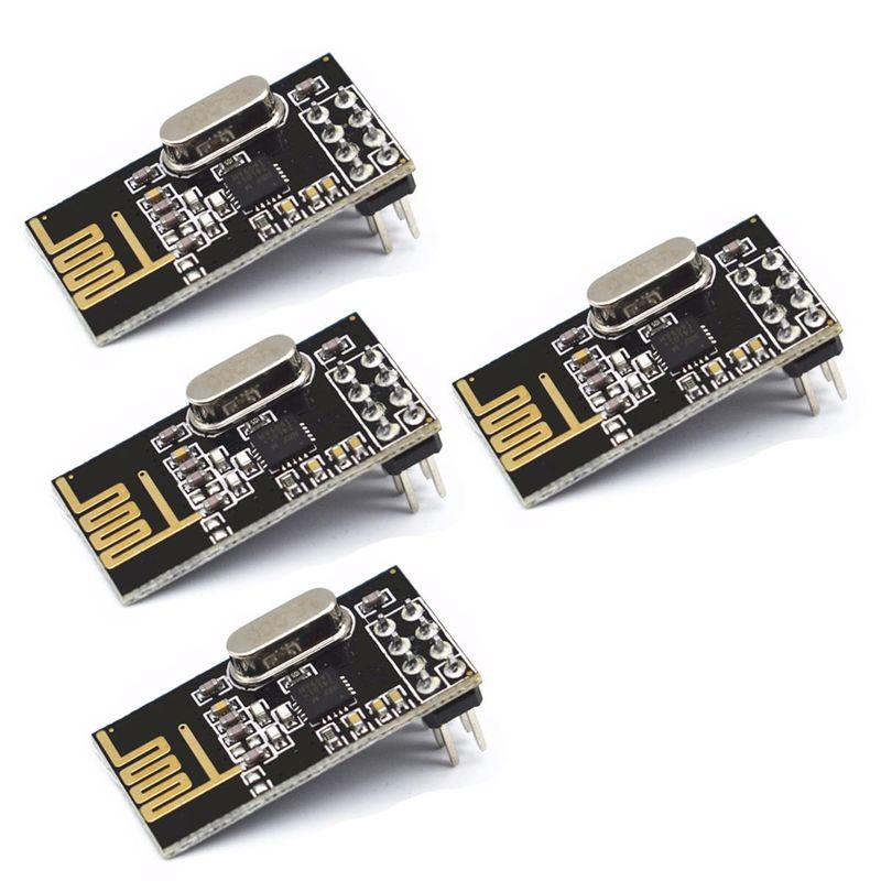 Hailege 4pcs NRF24L01+ 2,4G Wireless Transceiver Modul Wireless Transceiver Radio Transceiver ...