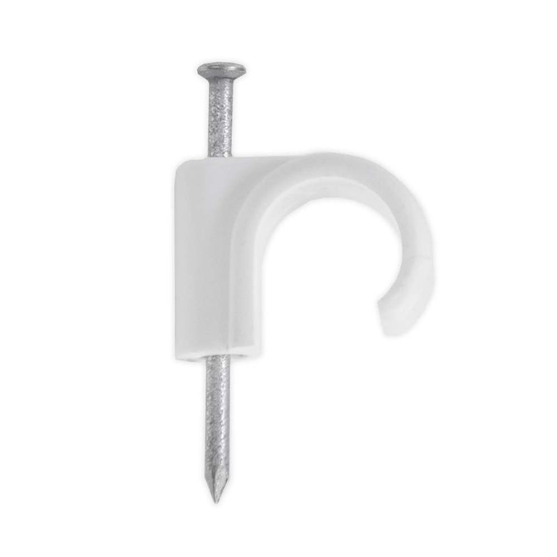 Talon - Nail-in Pipe Clip, 15mm - Premium Grade Polypropylene - Pack of ...