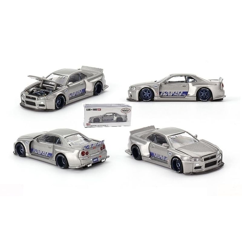 Collectible Model Car Compatible with Kaido House x Mini GT 1:64 Nissan ...