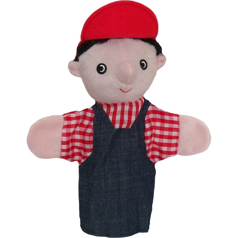 GET READY KIDS 451 Farmer Hand Puppet - EveryMarket