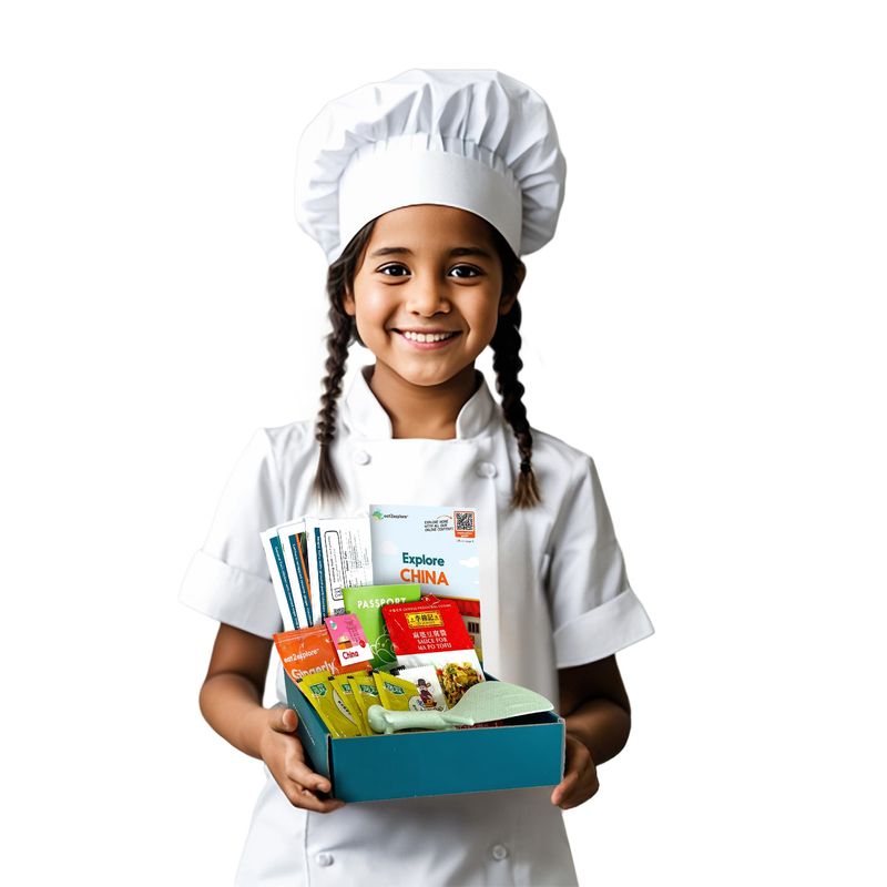 eat2explore Kids Interactive & Educational Real Cooking Set for ...