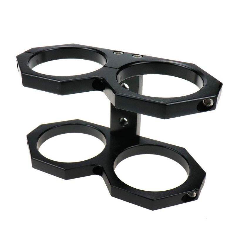 Modengzhe Aluminum Alloy Dual Fuel Pump Mounting Bracket Fuel Filter ...