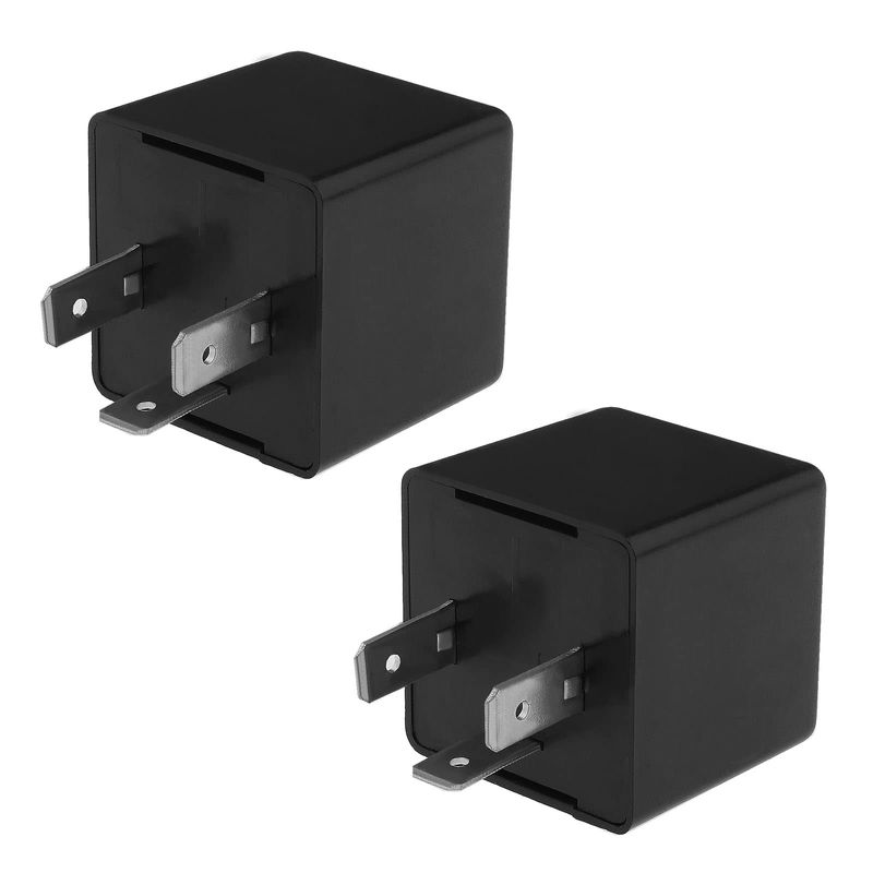 Micro Traders 2PCS 3 Pin DC12V 20A Plug In Compatible VW Beetle Karmann ...