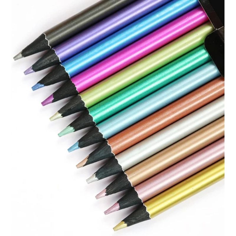 Copeflap Colored Pencil Metallic Colored Pencils Metallic Colors ...