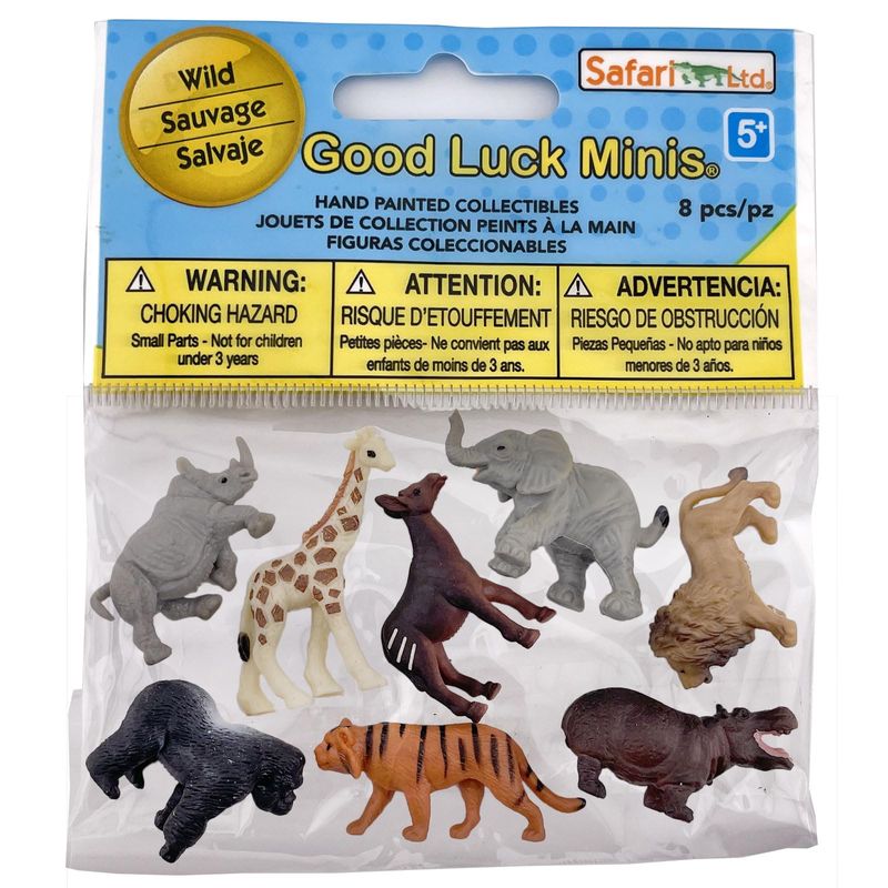 Safari Ltd. Wild Fun Pack - Mini Figures of Wild Animals - Educational ...